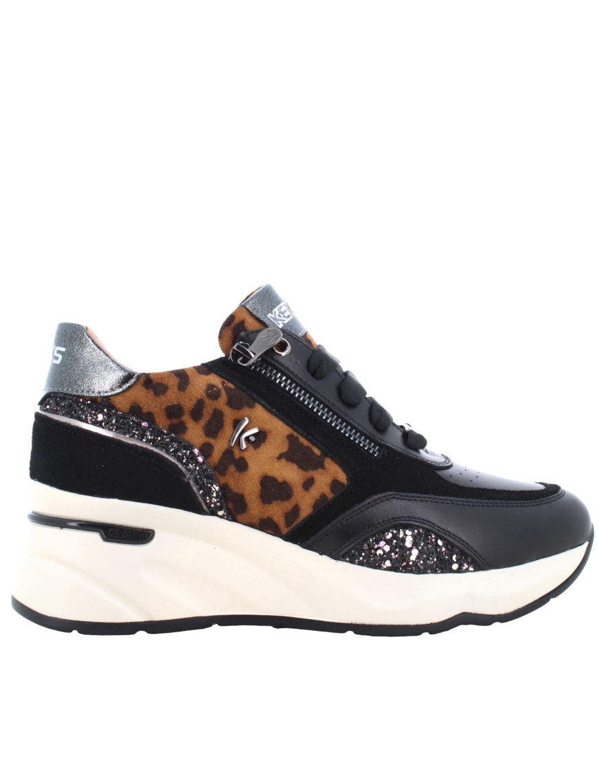 KEYS donna sneakers K-11252 NERO BEIGE MULTICOLOR