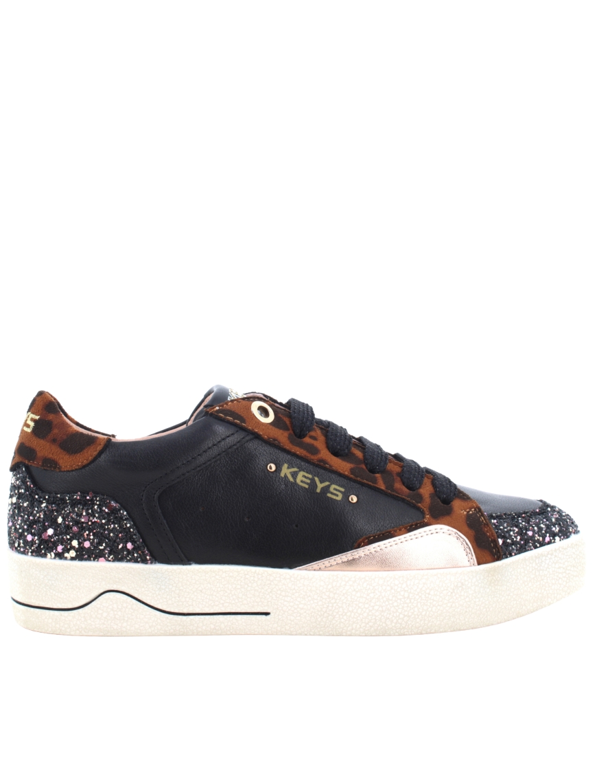 KEYS donna sneakers K-11306 NERO BROWN